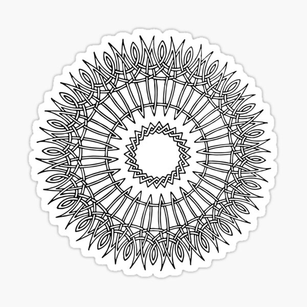 "WSAQD 3" Sticker by Megatrip | Redbubble