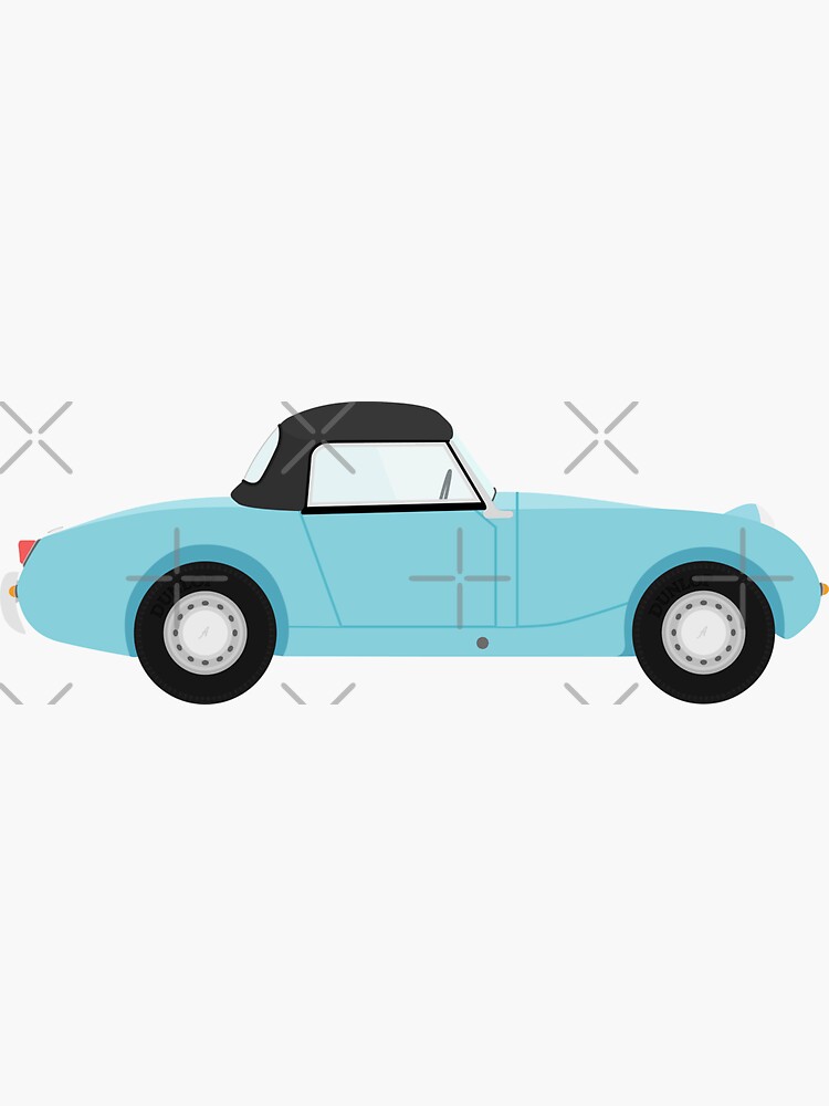 "Austin Healey Sprite MK1 'Frogeye/Bugeye' Sports Classic Car (Blue ...