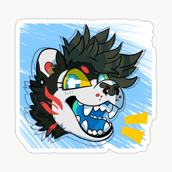 "Be loud" Sticker for Sale by wuffers | Redbubble