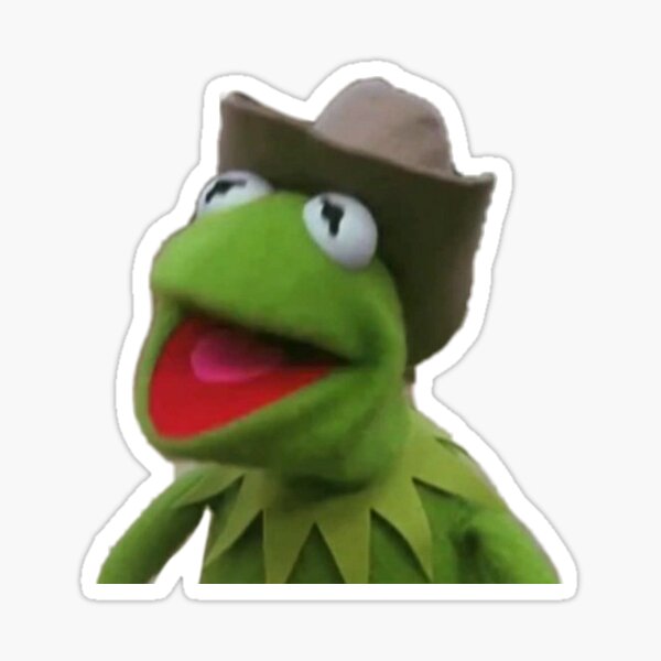 "Kermit" Sticker for Sale by Tatoooooooom | Redbubble