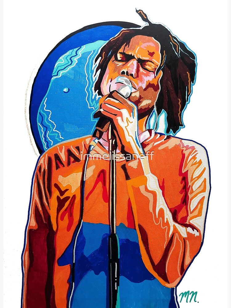 "Daniel Caesar Art" Metal Print by immelissaneff | Redbubble