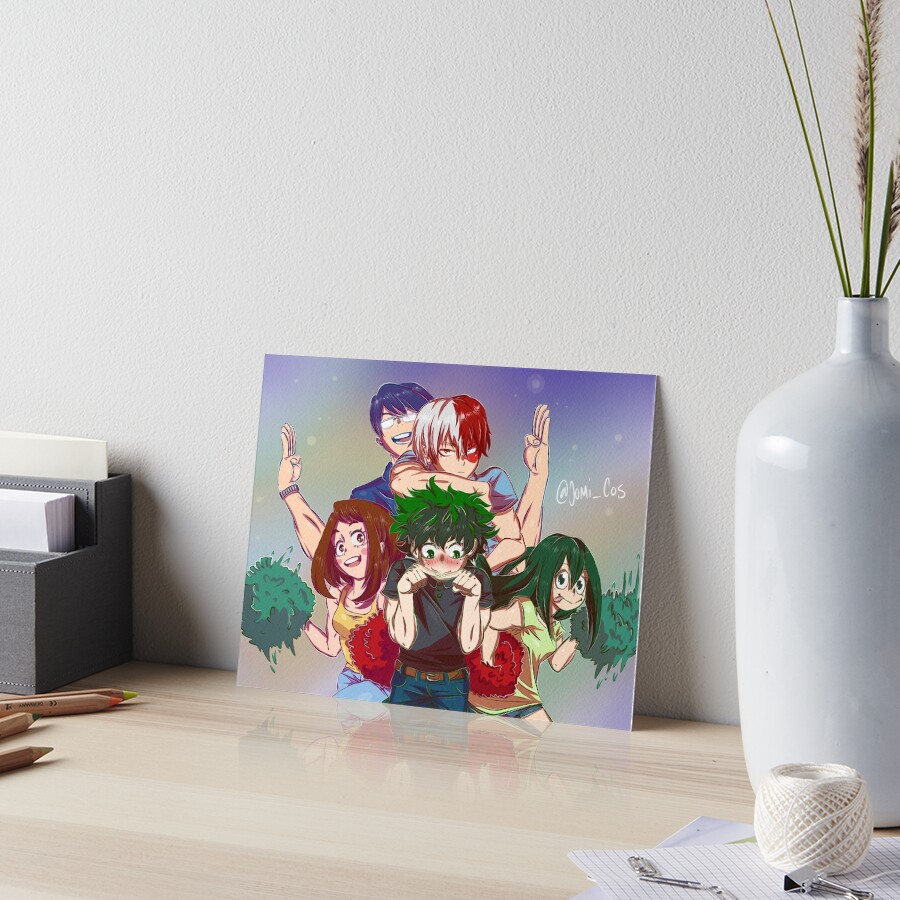 "DekuSquad" Art Board Print for Sale by JOSUS | Redbubble
