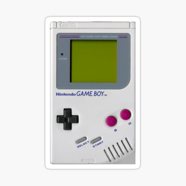 "Game boy" Sticker by -Mercedes- | Redbubble