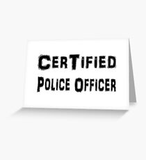 Funny Police: Greeting Cards | Redbubble