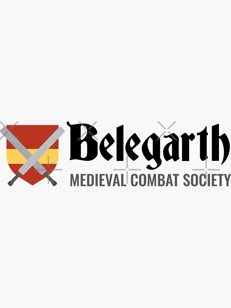 "Belegarth Logo" Sticker for Sale by Belegarth | Redbubble
