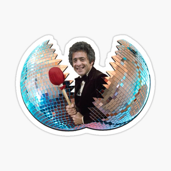 "How Weird Disco Guy" Sticker by Rekked | Redbubble