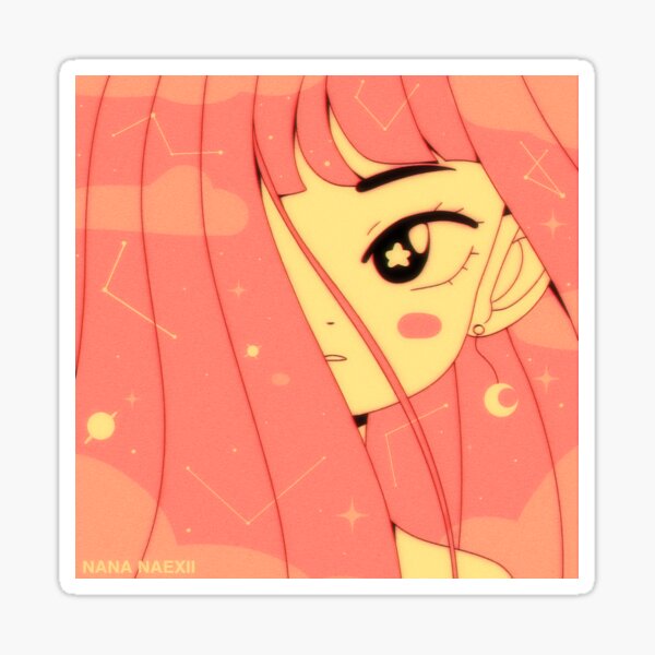 "Pink Space" Sticker for Sale by EverlastingNova | Redbubble