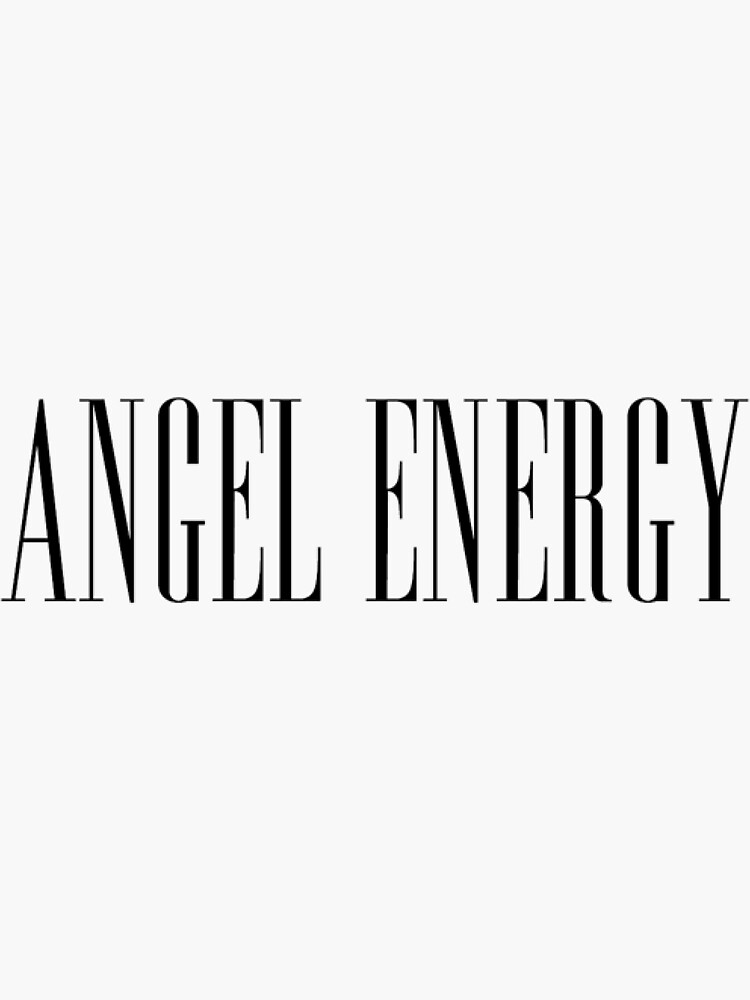 "angel energy" Sticker for Sale by kasonh | Redbubble