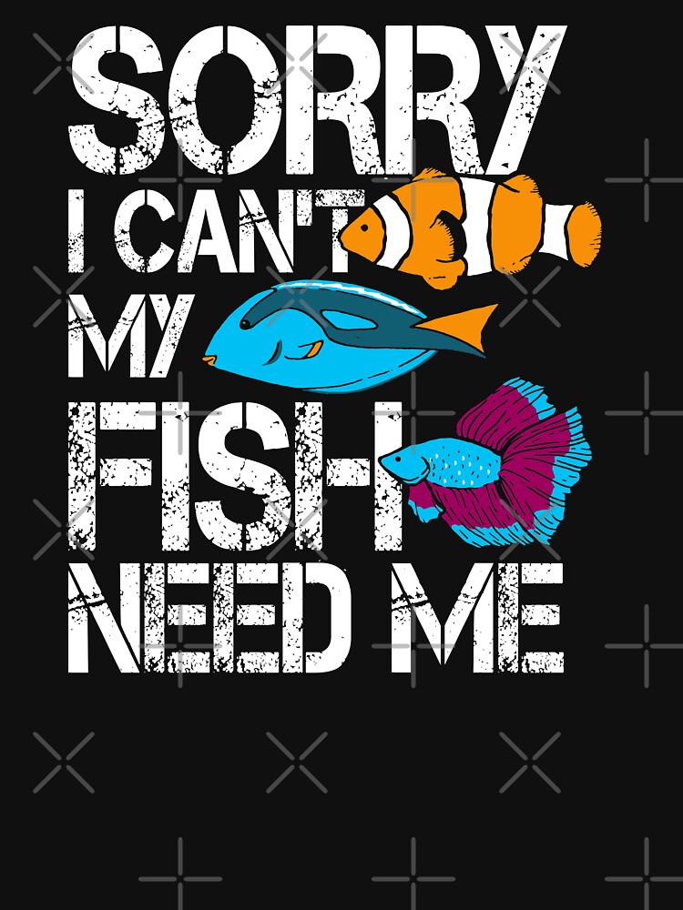 "Aquarium Gift Aquarist Tank Addiction Fish Keeping Lover" T-shirt for ...