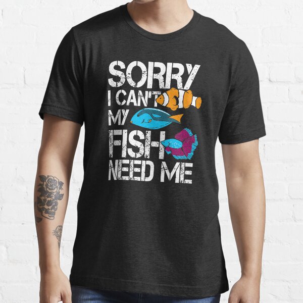 "Aquarium Gift Aquarist Tank Addiction Fish Keeping Lover" T-shirt for ...