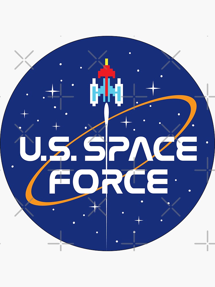 "U.S. Space Force" Sticker by -Koleidescope | Redbubble