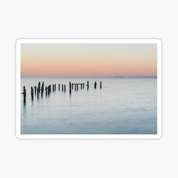 "ocean view" Sticker by kokona01 | Redbubble