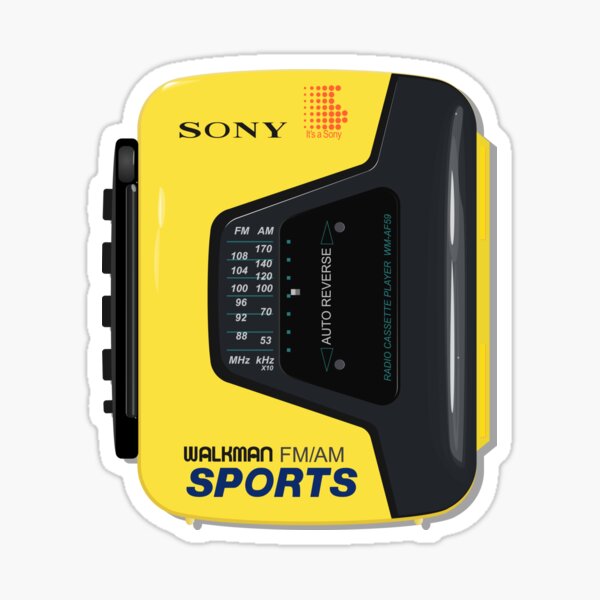 Sony Walkman Stickers | Redbubble