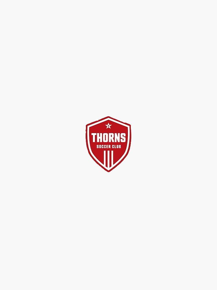 "CA Thorns FC logo" Sticker by h4nn4h-m1ll3r | Redbubble