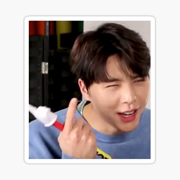 "Johnny NCT meme" Sticker for Sale by clariceew | Redbubble