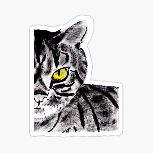 "One eyed" Sticker for Sale by MakusMay | Redbubble