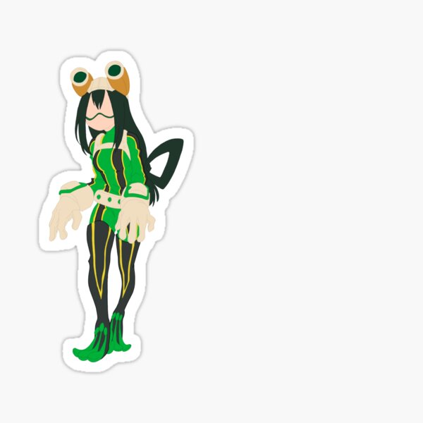 "Froppy - My Hero Academia (Minimalist Portrait)" Sticker for Sale by ...