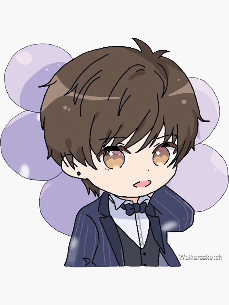 "Victor" Sticker for Sale by Walkerssketch | Redbubble