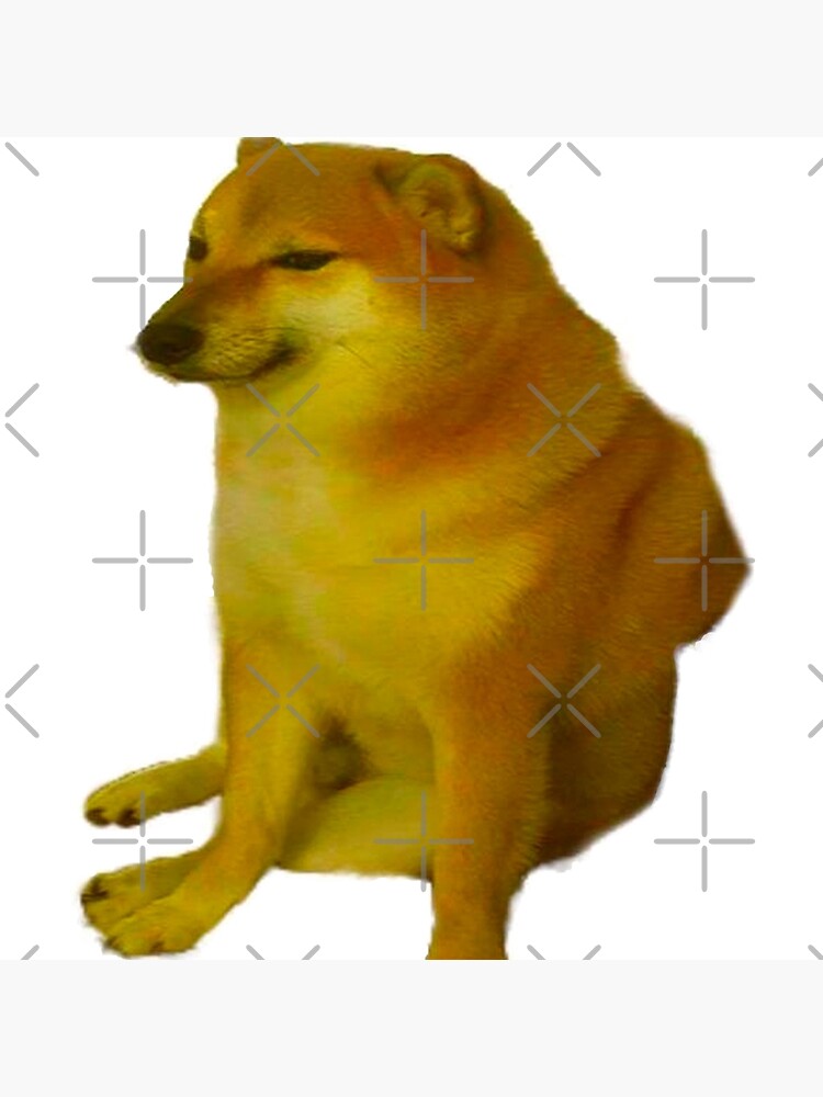 Póster «Cheems» de FmlRedbub | Redbubble