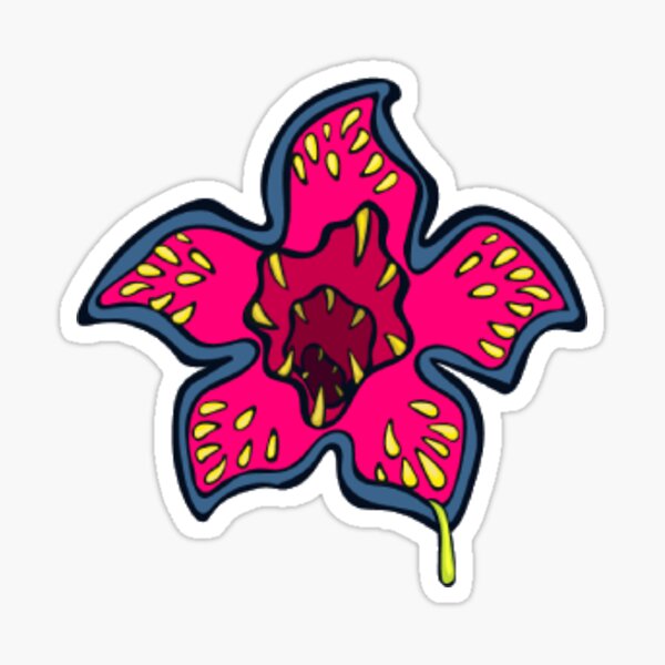 "Demogorgon Sticker" Sticker for Sale by emilyredbubble1 | Redbubble