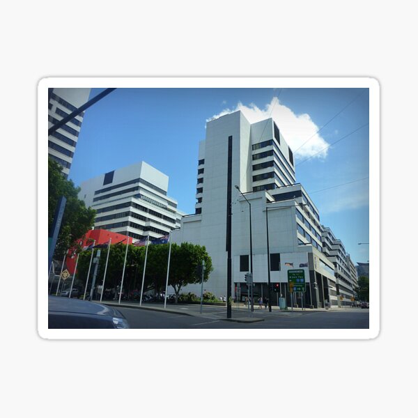 "Victoria Police Centre, Melbourne, Vic." Sticker for Sale by EdsMum ...