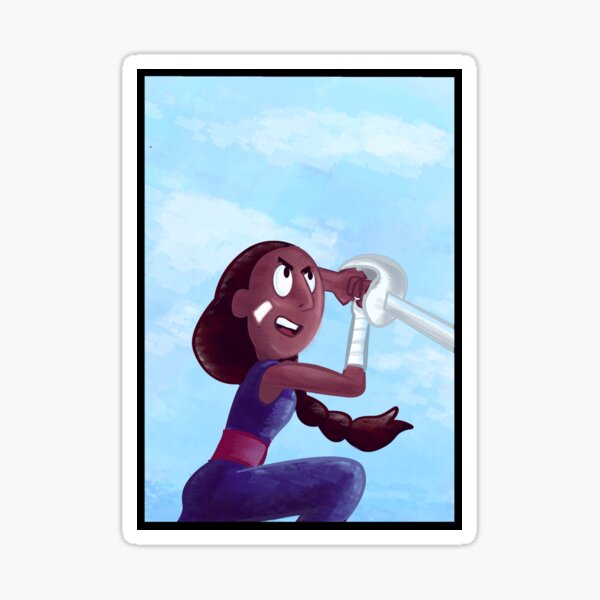 "CONNIE" Sticker for Sale by DroidMonkey | Redbubble