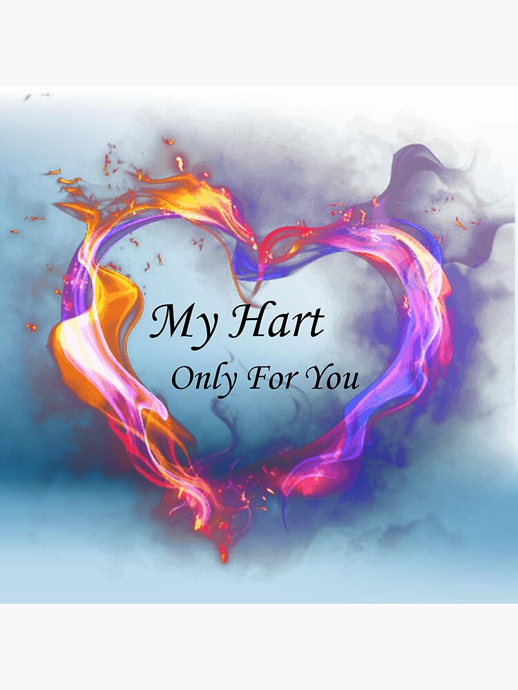 "Heart touching logo" Sticker for Sale by Prem7737 | Redbubble