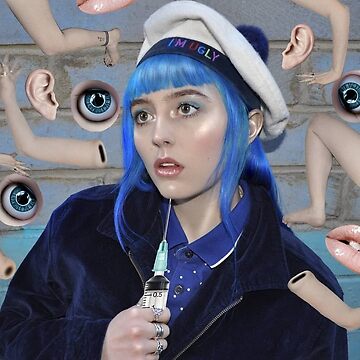 "ashnikko" Sticker for Sale by lauren