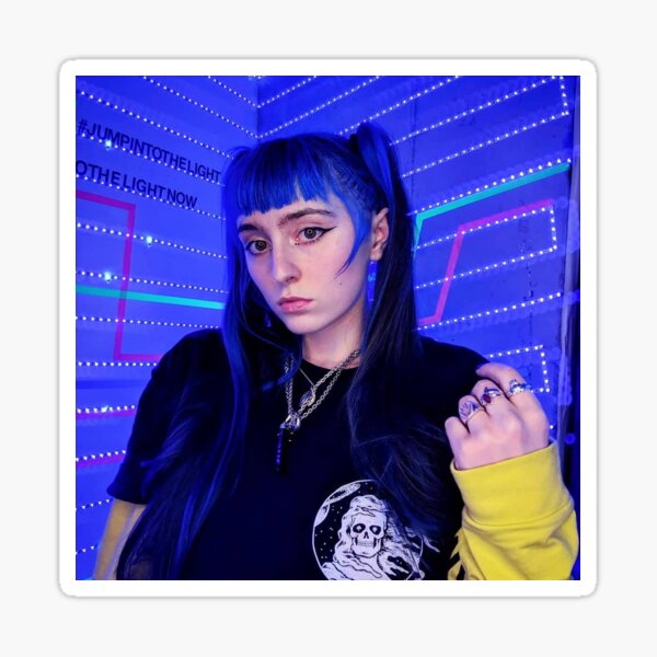 "ashnikko" Sticker for Sale by LaurenSwiffin | Redbubble