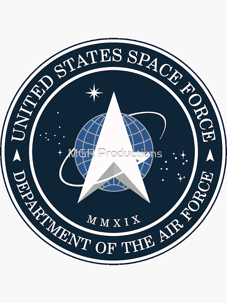 "US Space Force Logo" Sticker for Sale by Quatrosales | Redbubble