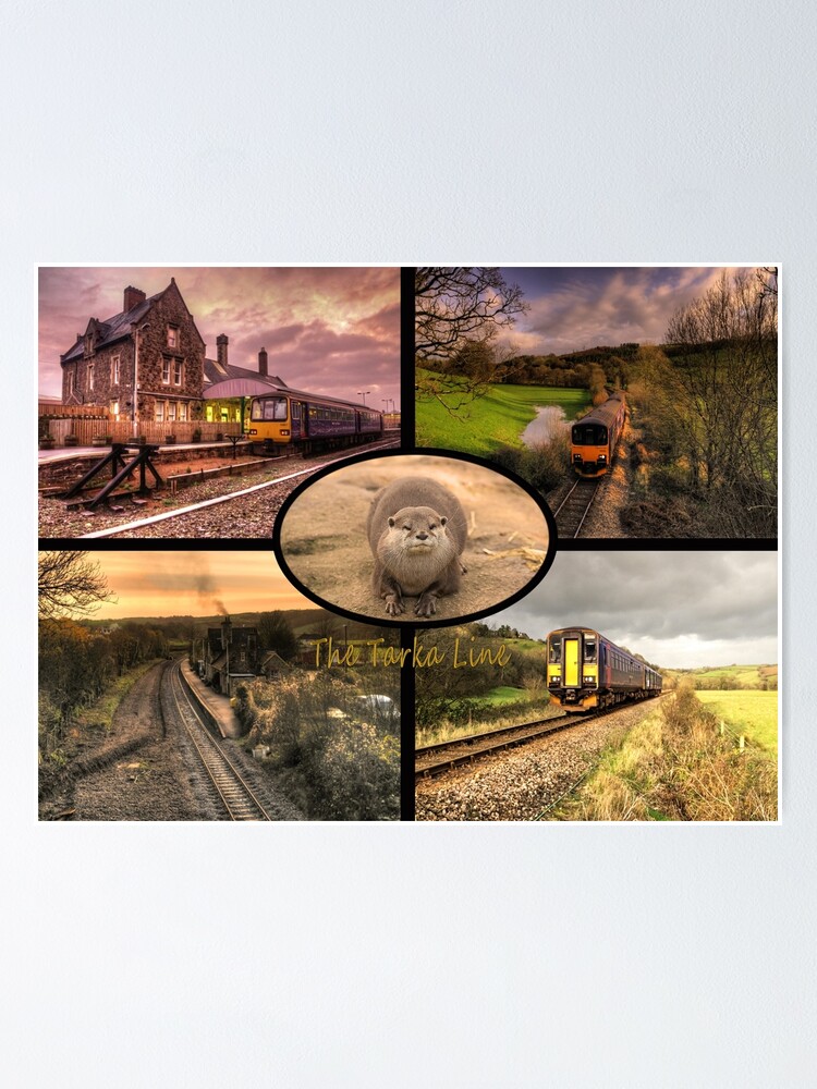 "Tarka Line " Poster by hawkie | Redbubble