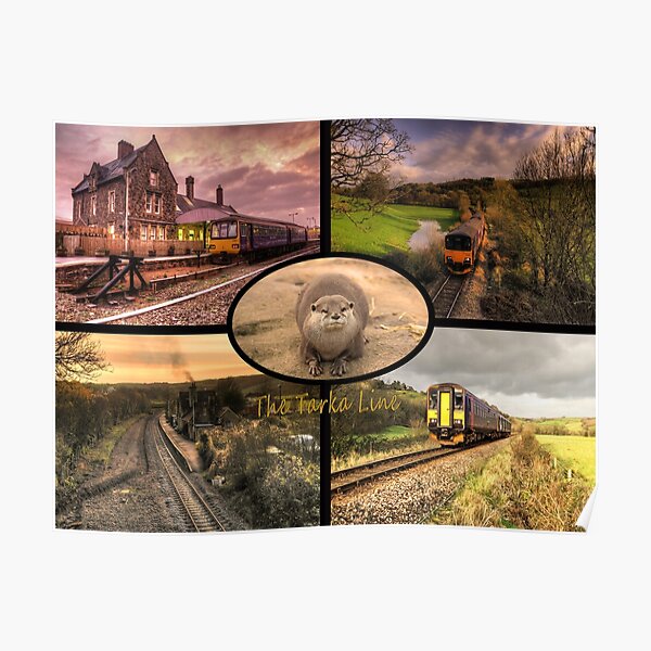 "Tarka Line " Poster by hawkie | Redbubble