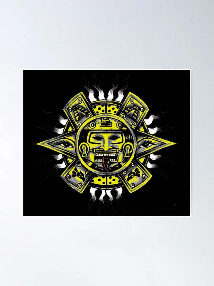 Mayan Sun Symbol