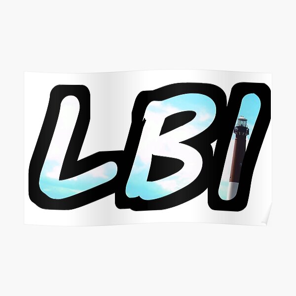 "LBI Old Barney" Poster by kaythehawk | Redbubble