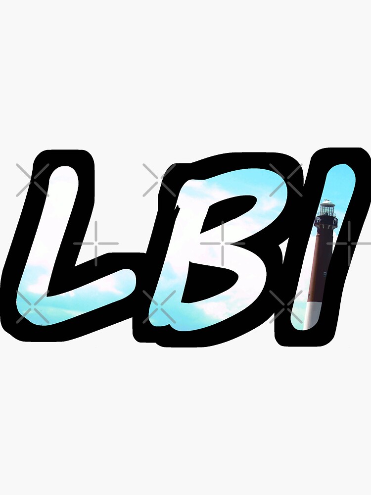 "LBI Old Barney" Sticker by kaythehawk | Redbubble