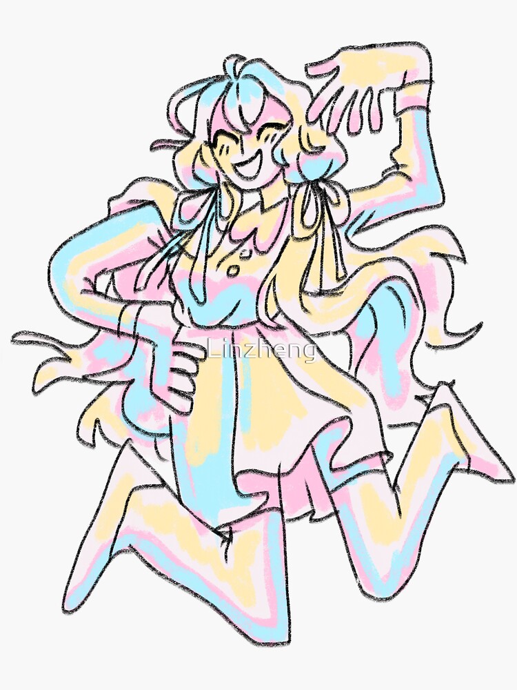 "Hello Charlotte - Q84" Sticker for Sale by Linzheng | Redbubble