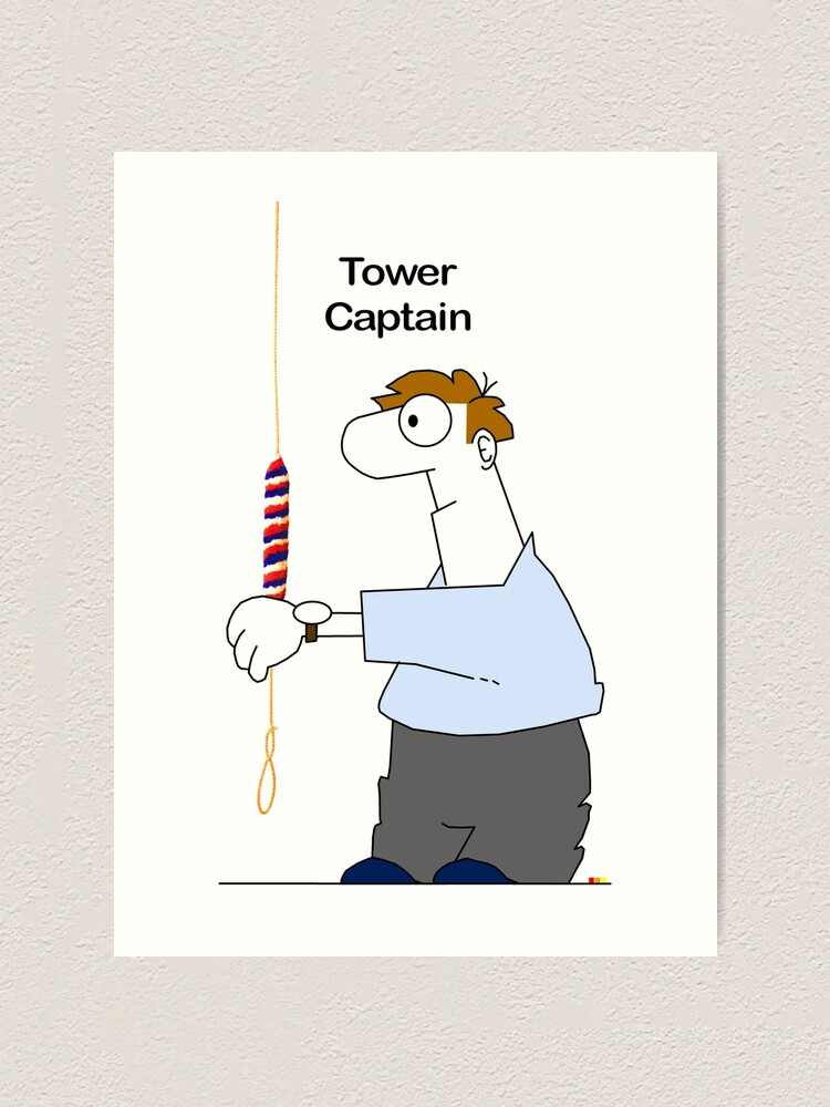 "Bell Ringing Tower Captain" Art Print for Sale by Grandsire | Redbubble