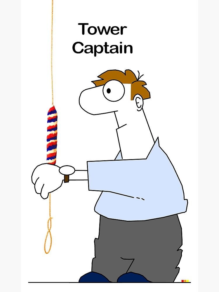 "Bell Ringing Tower Captain" Art Print for Sale by Grandsire | Redbubble