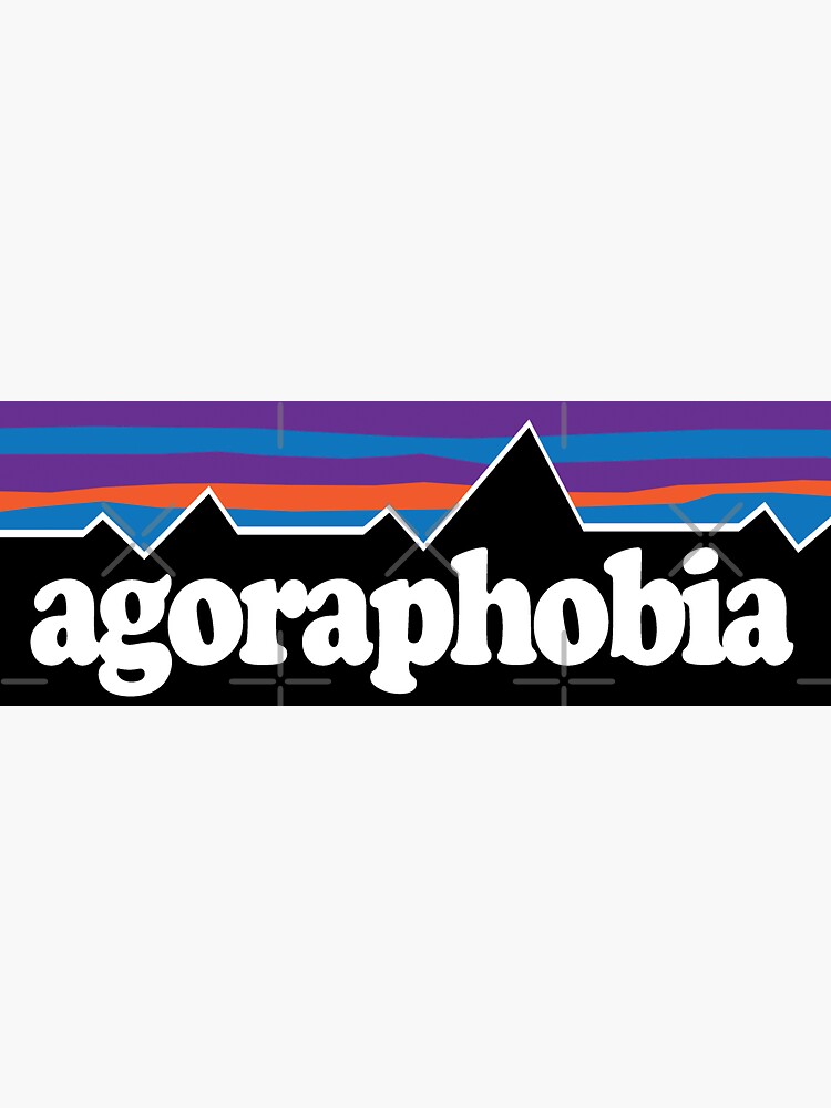"Agoraphobia" Sticker by mp2262 | Redbubble