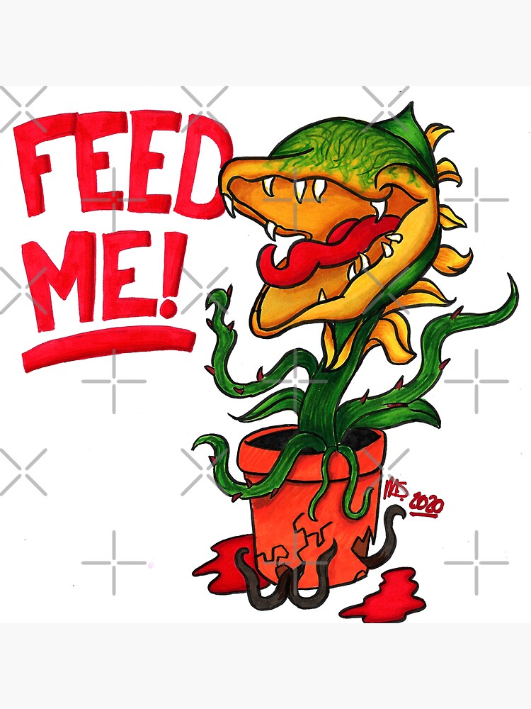 "Audrey 2" Sticker by IEnjoyDrawing28 | Redbubble