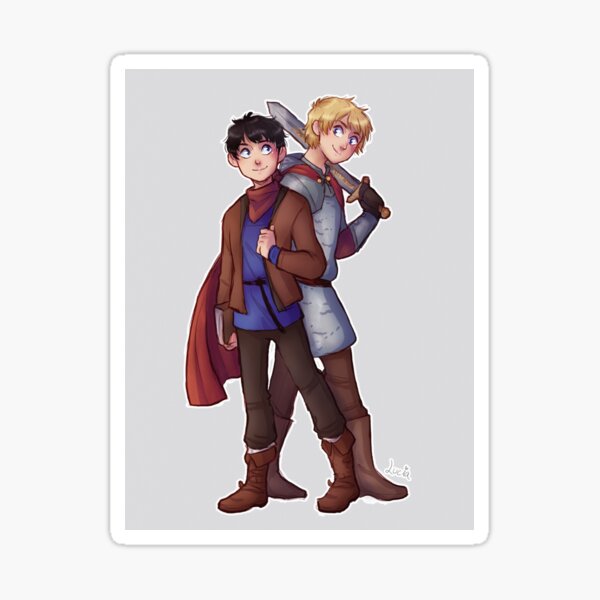 "BBC Merlin" Sticker by TeeCeeArt | Redbubble