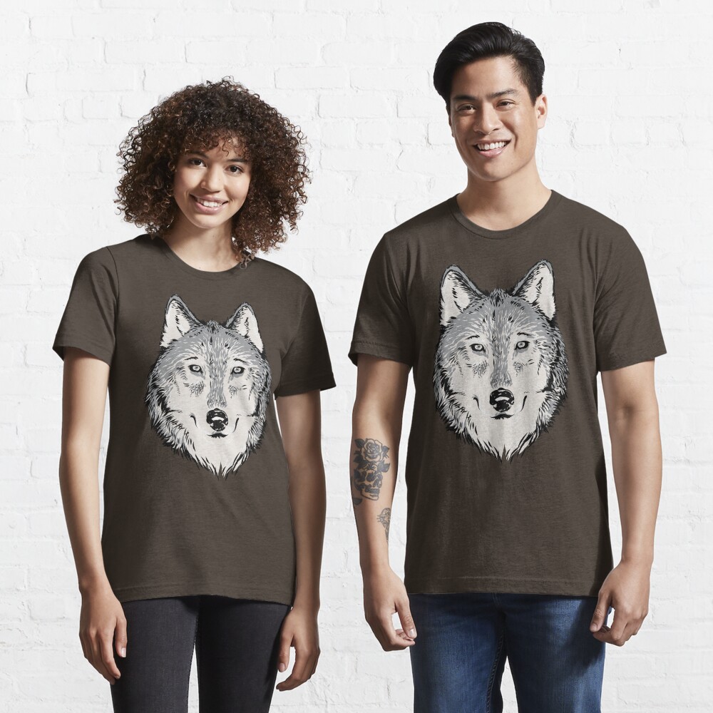 "Wolf" T-shirt for Sale by beanarts | Redbubble | wolf t-shirts ...