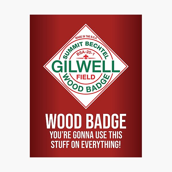 "Wood Badge Gilwell Field Hot Sauce BSA-20-1 With Tagline" Photographic ...