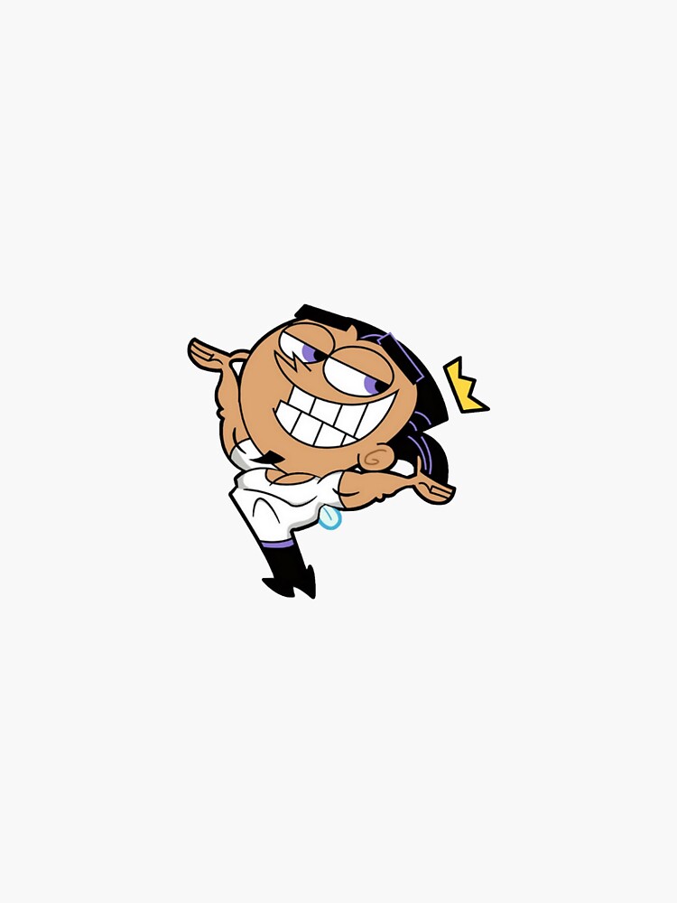 "Juandissimo Fairly Odd Parents" Sticker by SteggyEggy | Redbubble