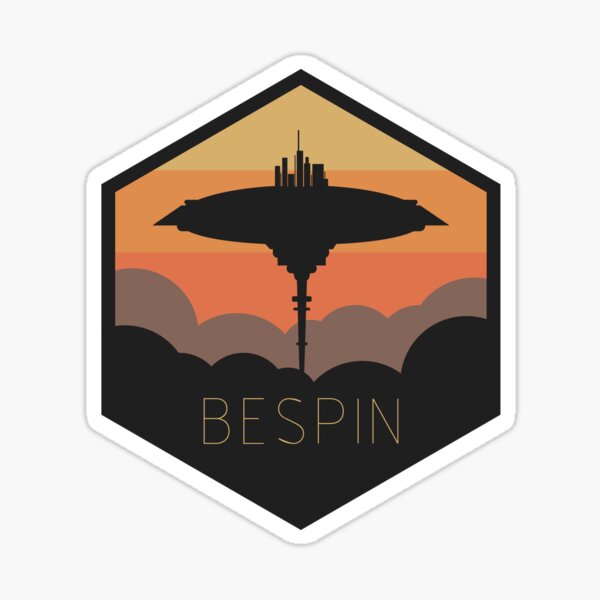 "bespin hexagon patch" Sticker for Sale by Colin Johnson | Redbubble