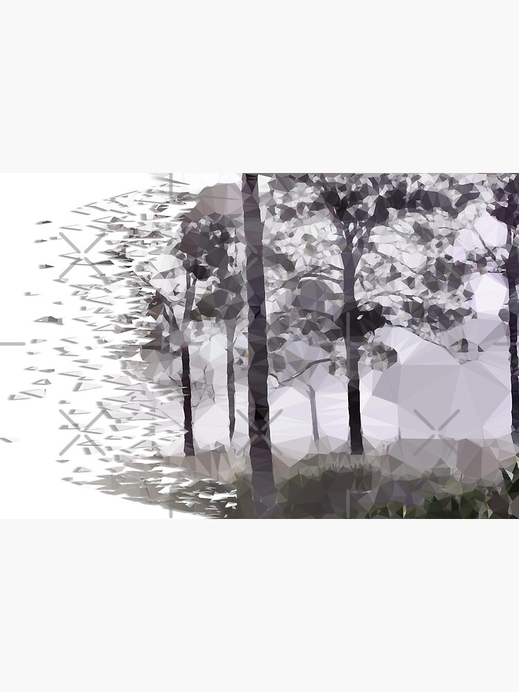 "Shattered Forest" Poster for Sale by MelKowasic | Redbubble