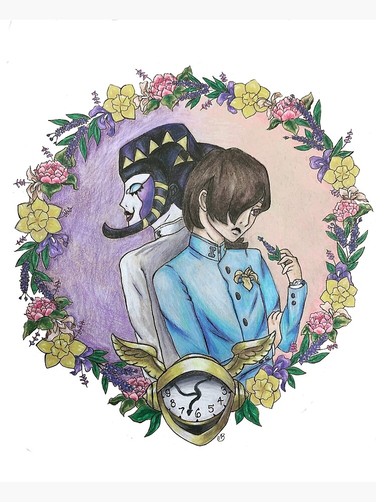 "Persona 2: Jun and Joker" Art Print for Sale by Vanessa-bee29 | Redbubble