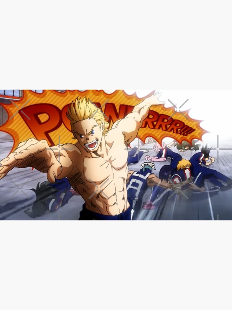 "BNHA- Mirio POWER! ver 1" Sticker by Maiokoe | Redbubble