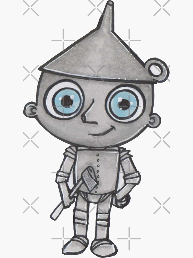 Tin Man Drawing Simple