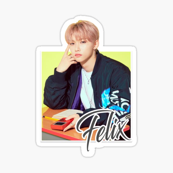 "Stray Kids - Felix" Sticker for Sale by 95amy | Redbubble